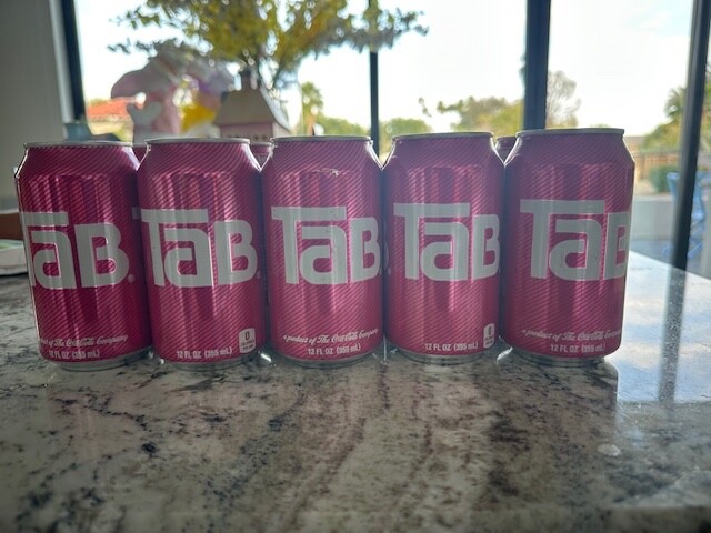 TaB Cola Soda - 10 Pack (Coca Cola) Vintage Collectible Cans Unopened ...