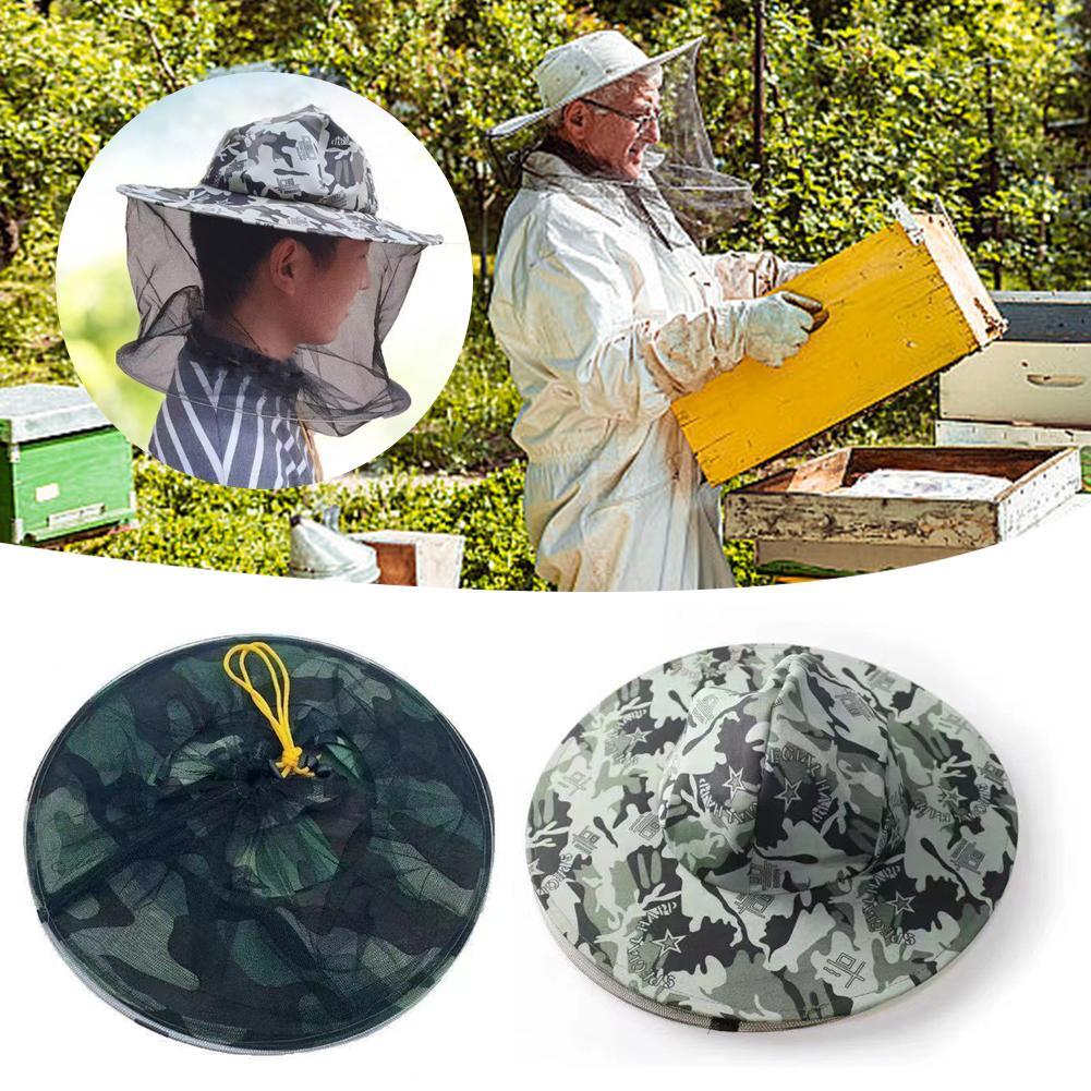 Mosquito Head Face Net Hat Bee Insect Bug Protection Hidden Mesh ...