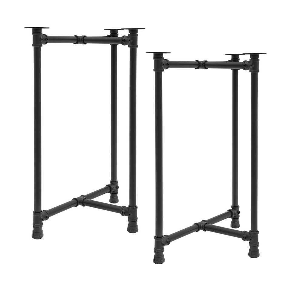 Table Legs Set of 2 Metal Desk Leg 28-Inch Dining Table Legs Industrial ...