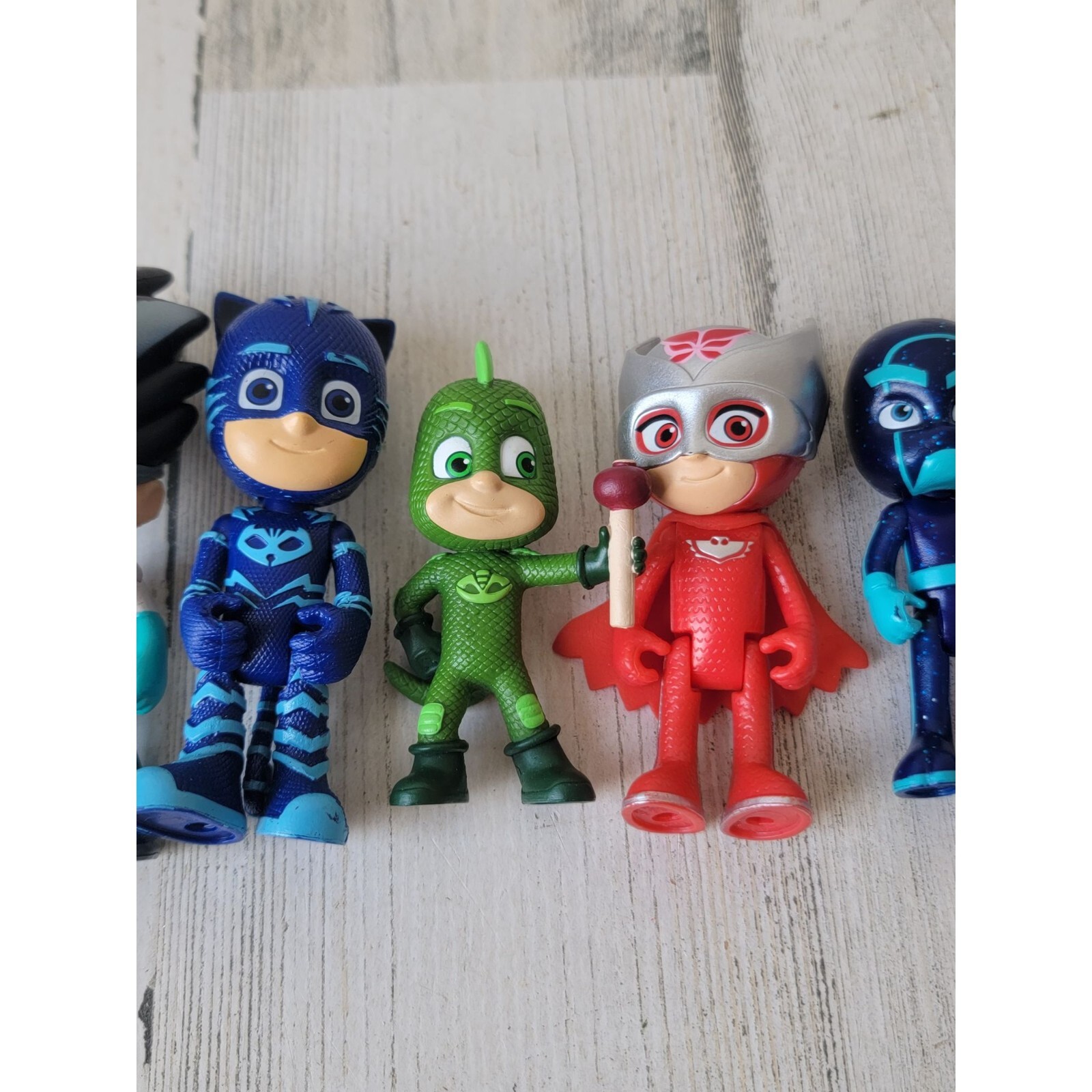 PJ masks Gekko owlette catboy Romeo night ninja playset toy figure | eBay