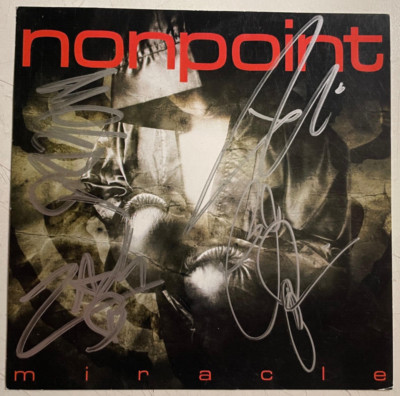 RARE NONPOINT SIGNED CD Sleeve Great Condition Miracle Promo 2010 | eBay