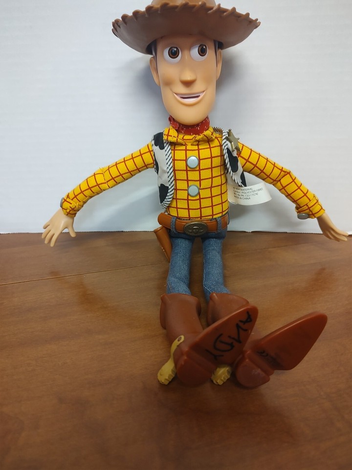 Disney Pixar Toy Story Pull String Woody With Hat 15 inch/ Talking | eBay