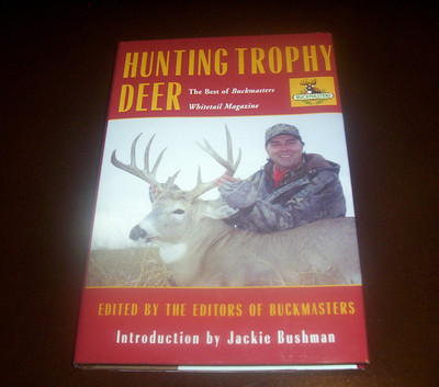 HUNTING TROPHY DEER Whitetail Hunter Tactics Gun Rifles Buckmasters ...