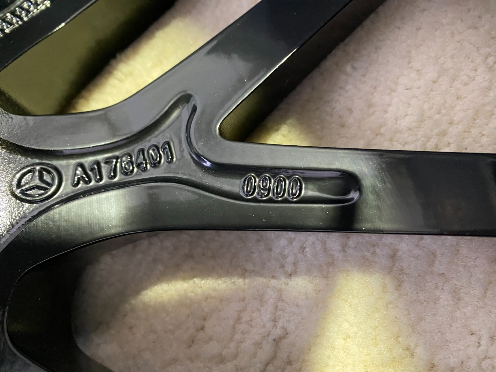 19 Inch Genuine MERCEDES AMG a Class A45 W176 Alloy Wheel A1764010900 ...