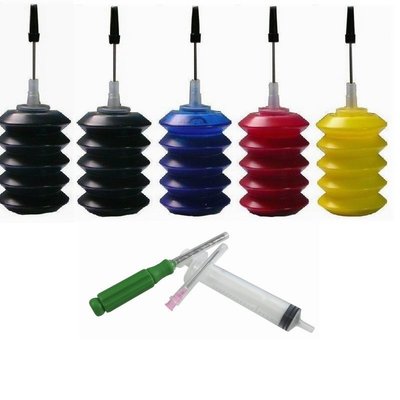 5X30ml Bottle Color Ink Jet Cartridge Refill Kit for Lexmark Printer ...