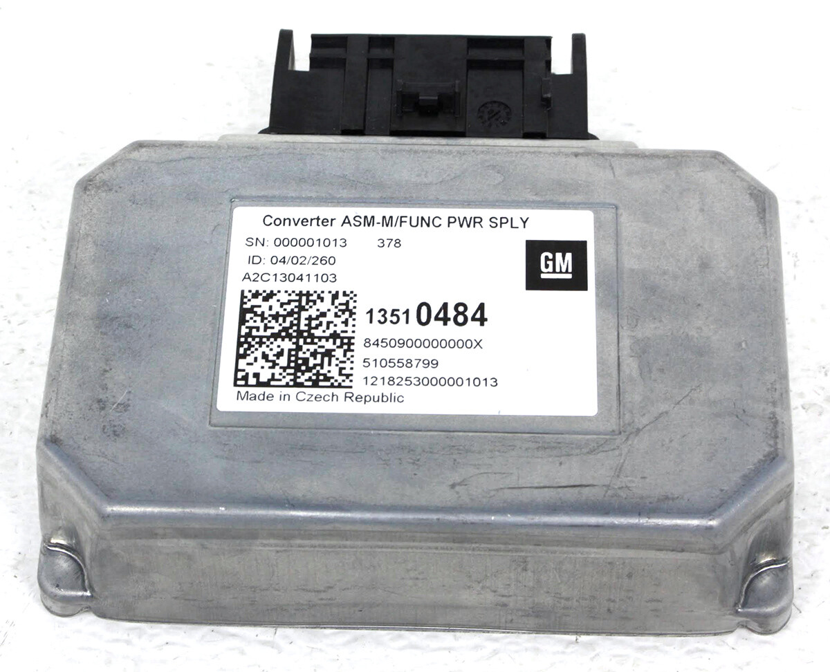 2019 Chevrolet Cruze Voltage Inverter Converter Module Unit OEM ...