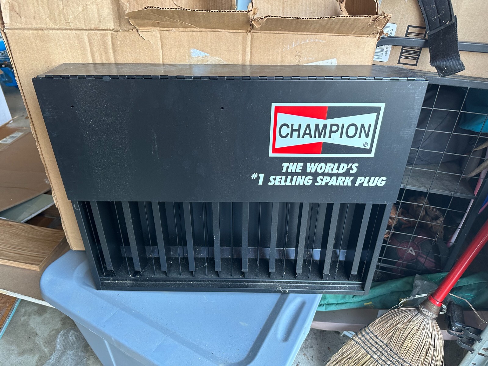 vintage champion spark plug display | eBay