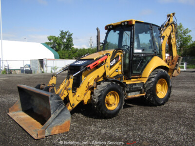 Backhoe Loaders - 4X4 Tractor Loader Backhoe W Cab