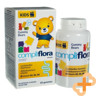 COMPLIFLORA Lacto Bifido 60 Gummies for Kids with Vitamin B Complex ...