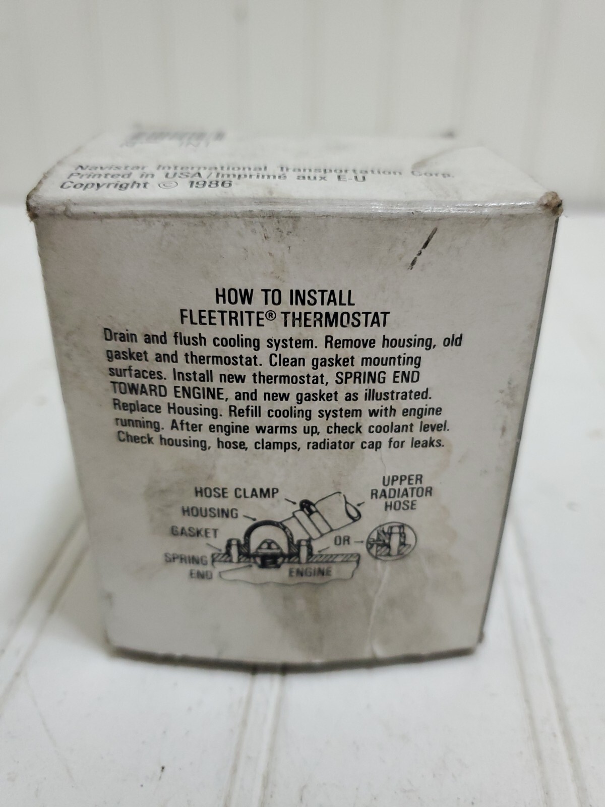 Fleetrite Thermostat for International Navistar 687018C2 for sale ...