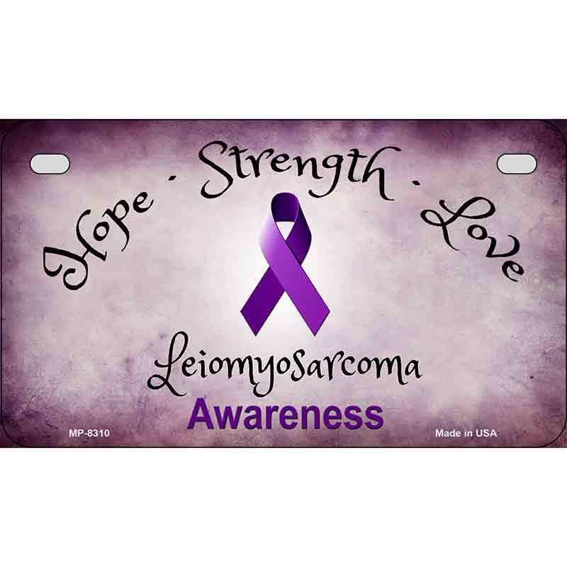 Leiomyosarcoma Cancer Ribbon Novelty Metal Motorcycle Plate MP-8310 | eBay