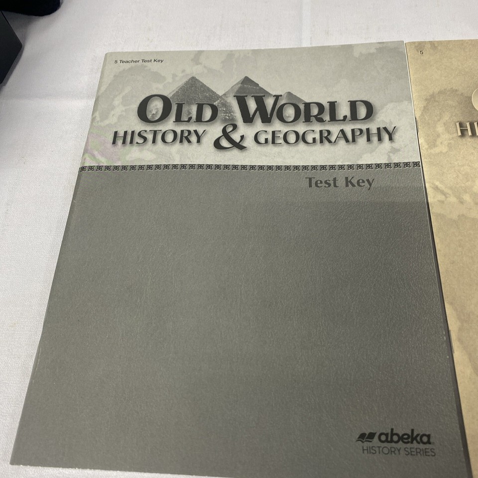 Abeka 5th grade Old World History & Geography Test key & Text Answer ...