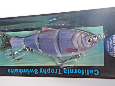 Morone Swimbait 2 Sacramento Splittail Gizzard Shad Swimbaits 7" bass ...