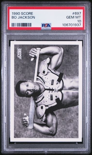 Bo Jackson 1990 Score #697 Base Price Guide - Sports Card Investor