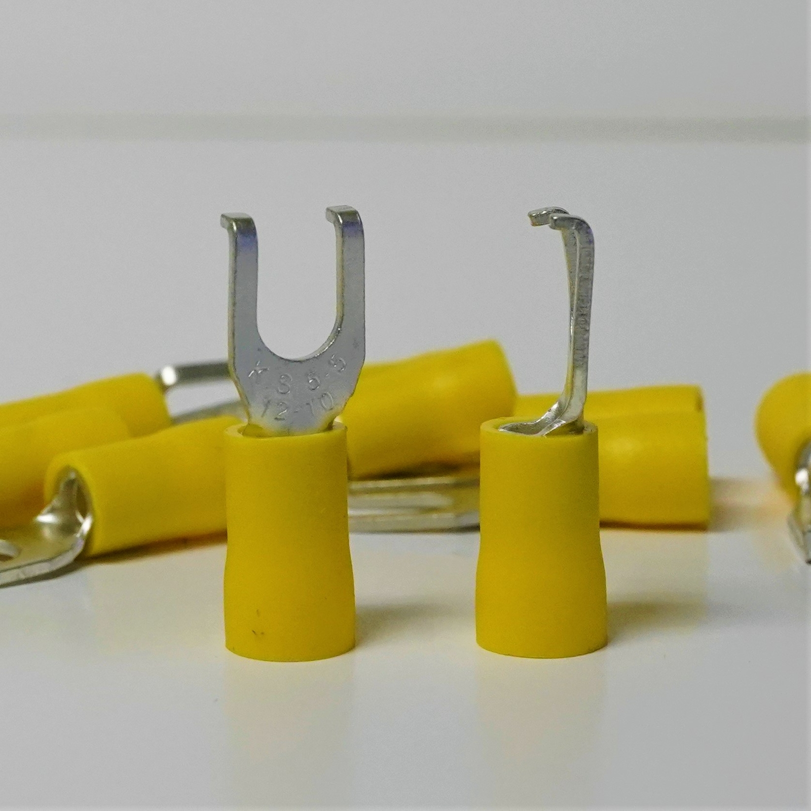 Supco T1046 Insulated Flange Spade Terminal Connector for 12-10 Wire ...