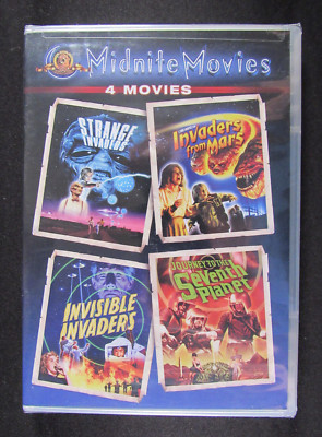 MIDNIGHT MOVIES STRANGE INVADERS/INVADERS FROM MARS/INVISIBLE IN(DVD ...