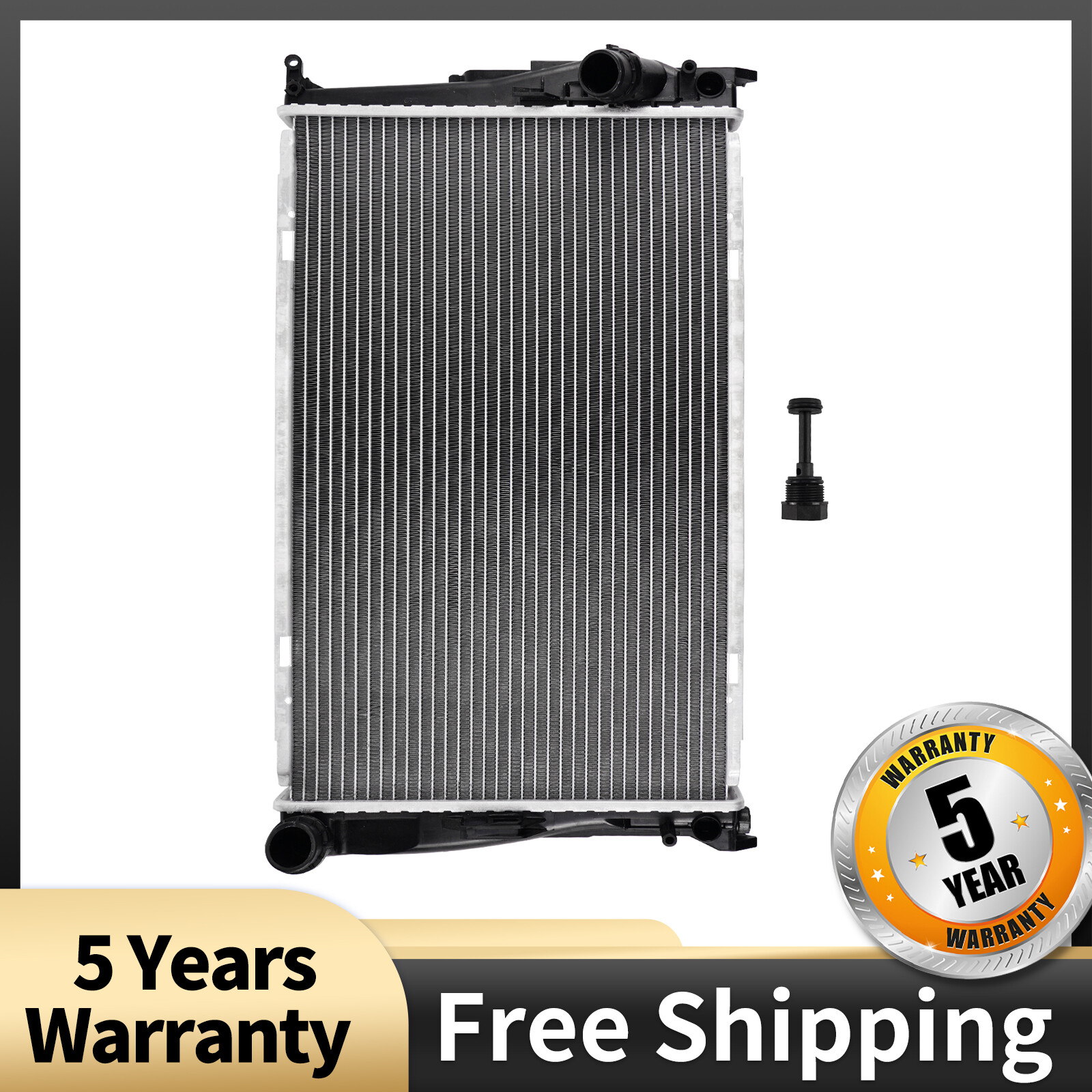 Aluminum Radiator for BMW 135i 135is 335i 335is 335xi X1 Z4 2008-2013 ...