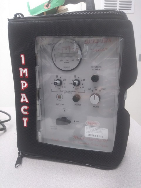 Impact Model 326m Portable Suction Apparatus With Charger and Supplies ...