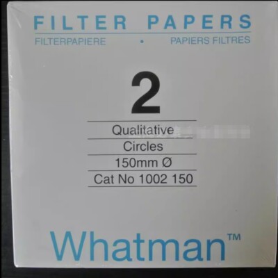 100pieces/box New Whatman No. 2 qualitative filter paper 8UM 1002-150 ...