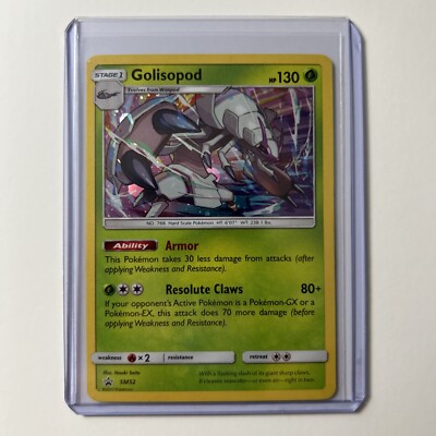 Golisopod SM52 Holo Pokémon Card 2017 Black Star Promo LP-NM | eBay