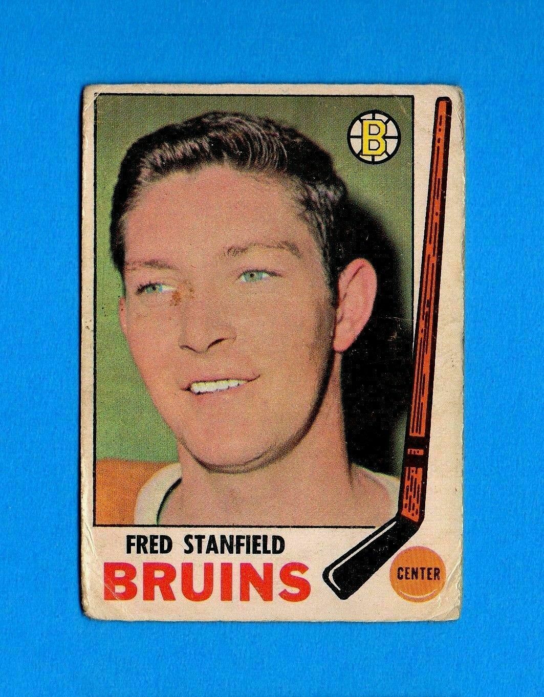 1969-70 OPC HOCKEY CARD#32 FRED STANFIELD (BOSTON BRUINS) | eBay