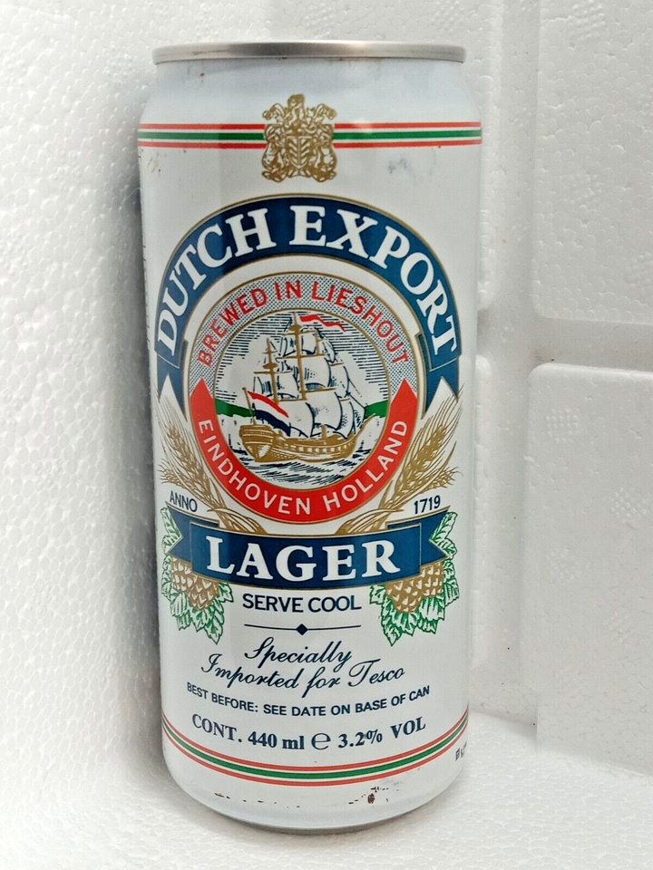 1992 Vintage Empty Beer Can TESCO Dutch Export 440 ml. United Kingdom ...
