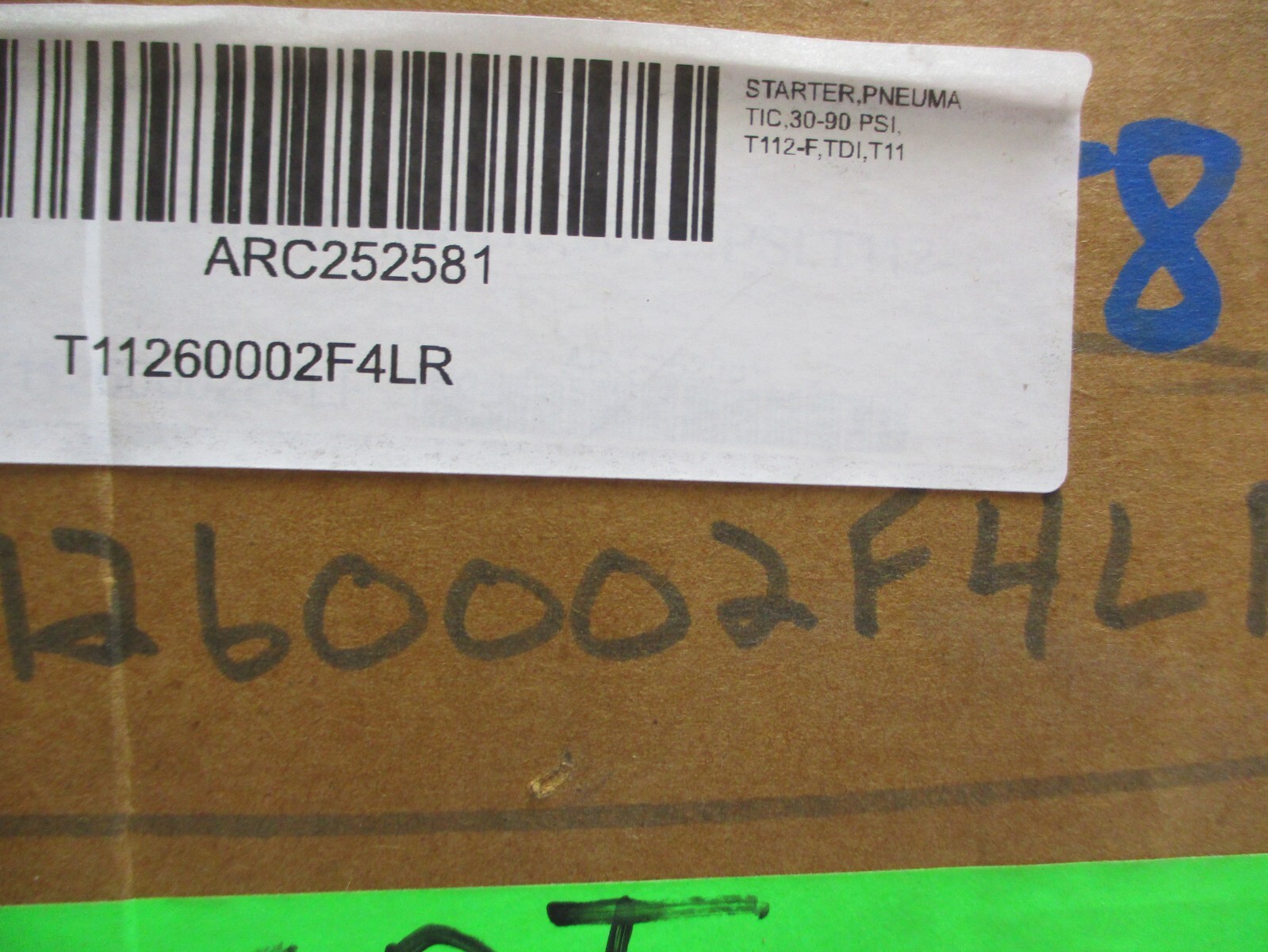 TDI Turbostart T112-60002-F4LR Air Starter | T11260002F4LR | United States