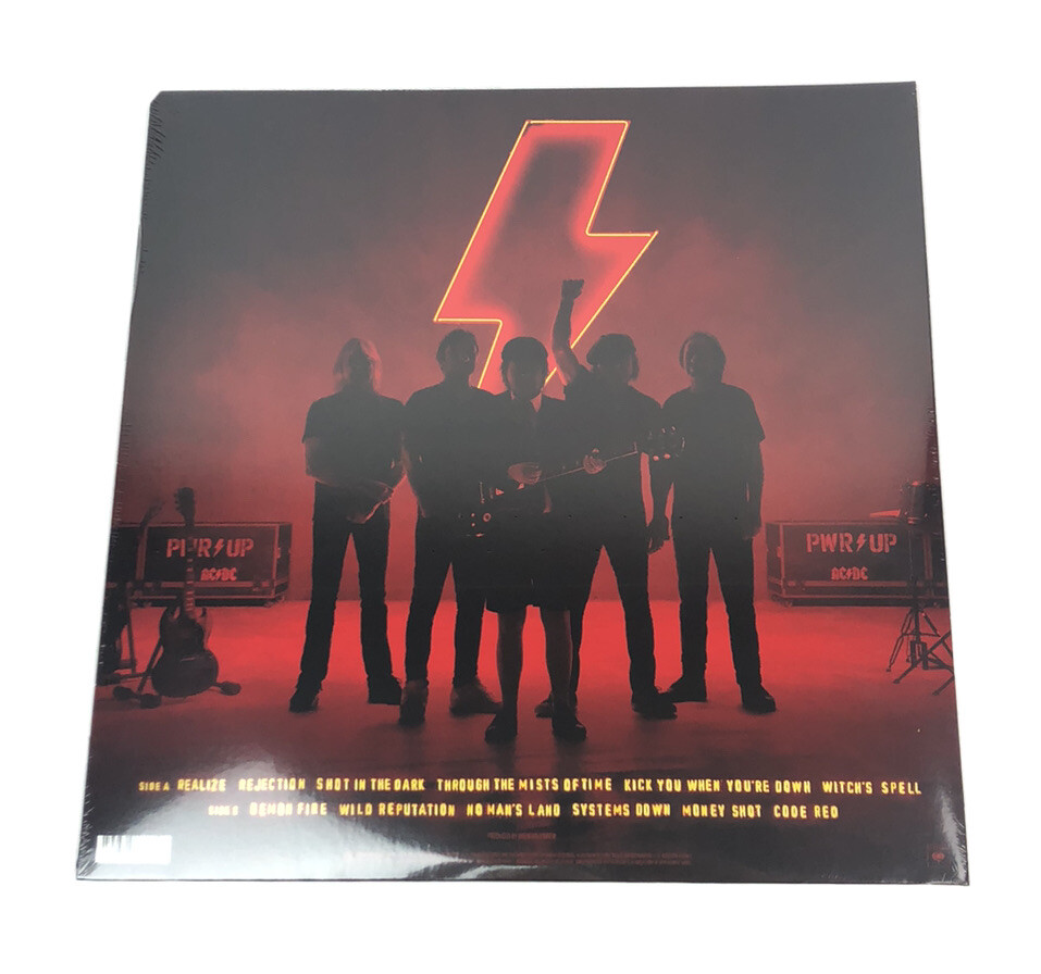 AC/DC PWR/UP Gatefold LP Walmart Exclusive RED Opaque Vinyl NEW Power ...