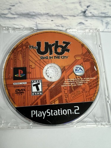 Urbz Sims In The City PS2 Sony PlayStation 2 - Disc Only Tested And ...