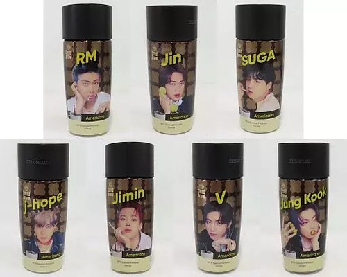 All 7 Types Of Set Bts Bulletproof Small Group Empty Bottle Cold Brew ...