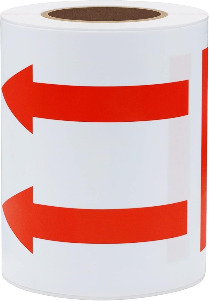 This Side Up Stickers 3×5 Inch Fragile Arrows Up Warning Shipping ...