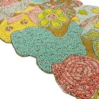 Rachel Zoe Easter Eggs Bunny Rabbits Butterflies Beaded 36in Table ...