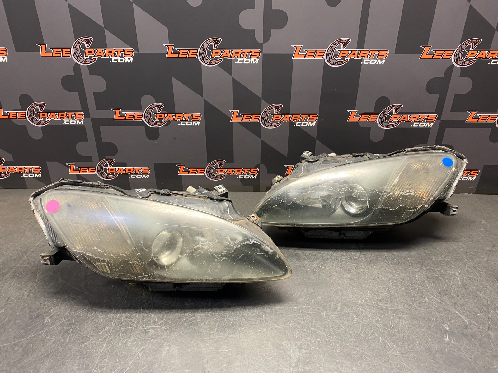 2001 HONDA S2000 AP1 OEM HEADLIGHTS COMPLETE CLEAR DIFFUSER BALLAST ...