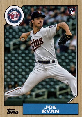 2022 Archives Base #256 JOE RYAN ROOKIE CARD Minnesota Twins ++ FREE ...