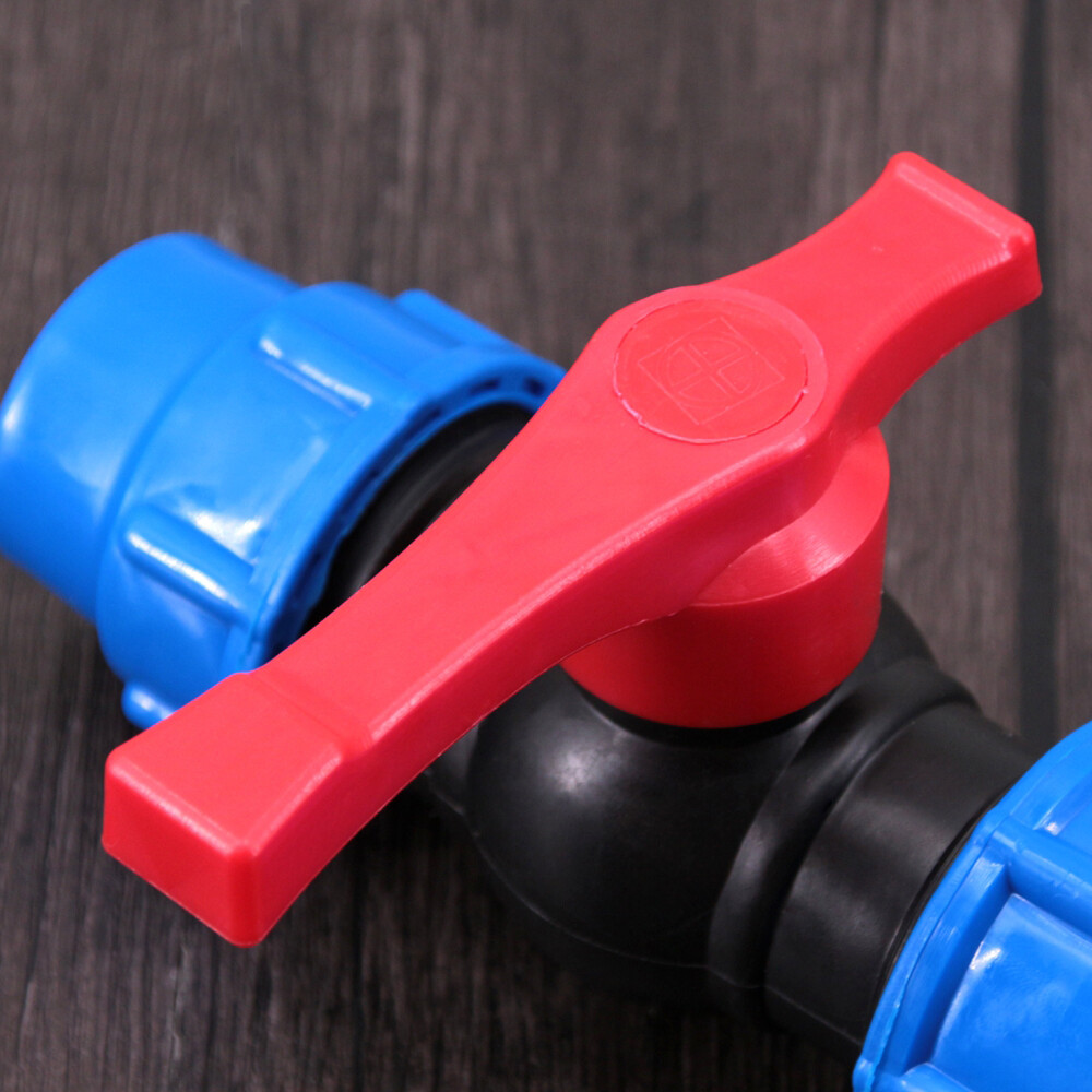 NEW HDPE Stopcock Stop Tap Compression Fitting Water Pipe | 20mm 25mm ...