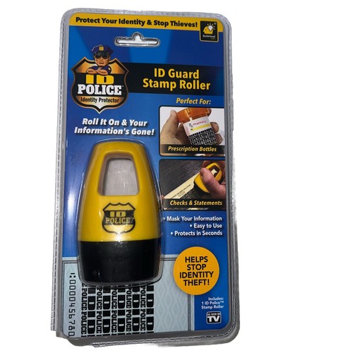 ID Police Identity Protection ID Guard Stamp Roller New | eBay