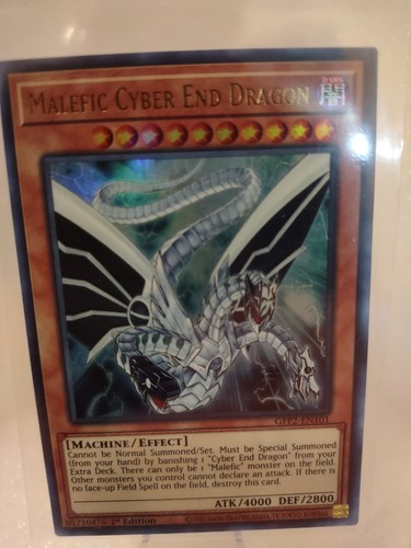 Yu-Gi-Oh! TCG Malefic Cyber End Dragon Ghosts From the Past: The 2nd ...