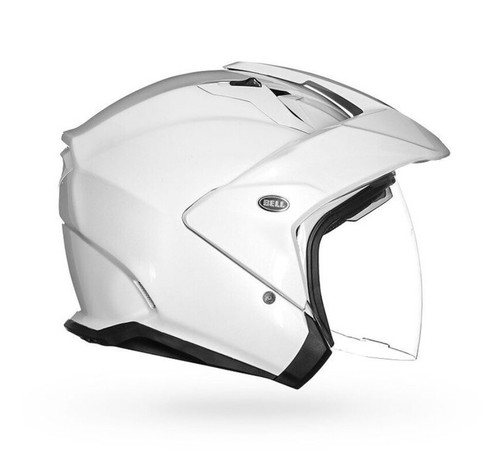 Bell MAG-9 3/4 Helmet Gloss Pearl White 700076 | eBay