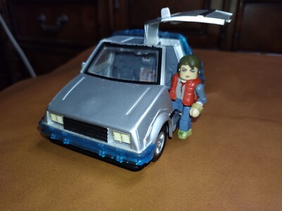 Minimates Back To The Future Delorean Time Machine With Marty McFly ...