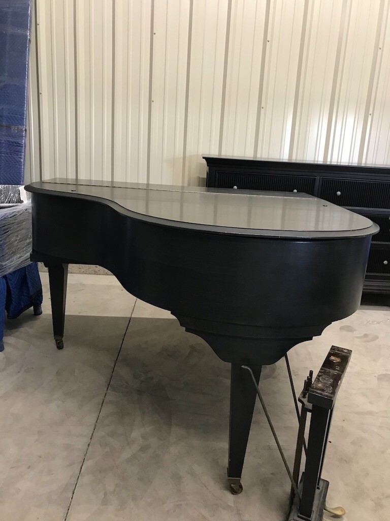 Antique Settergren Baby Grand Black Piano | eBay