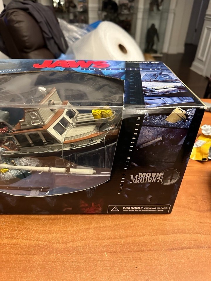 2001 McFarlane Movie Maniacs Jaws Deluxe Boxed Set New in Box RARE | eBay