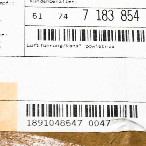 NEW BMW 7 F01 RADIATOR SUPPORT CENTER DUCT PANEL 51747183854 OEM | eBay