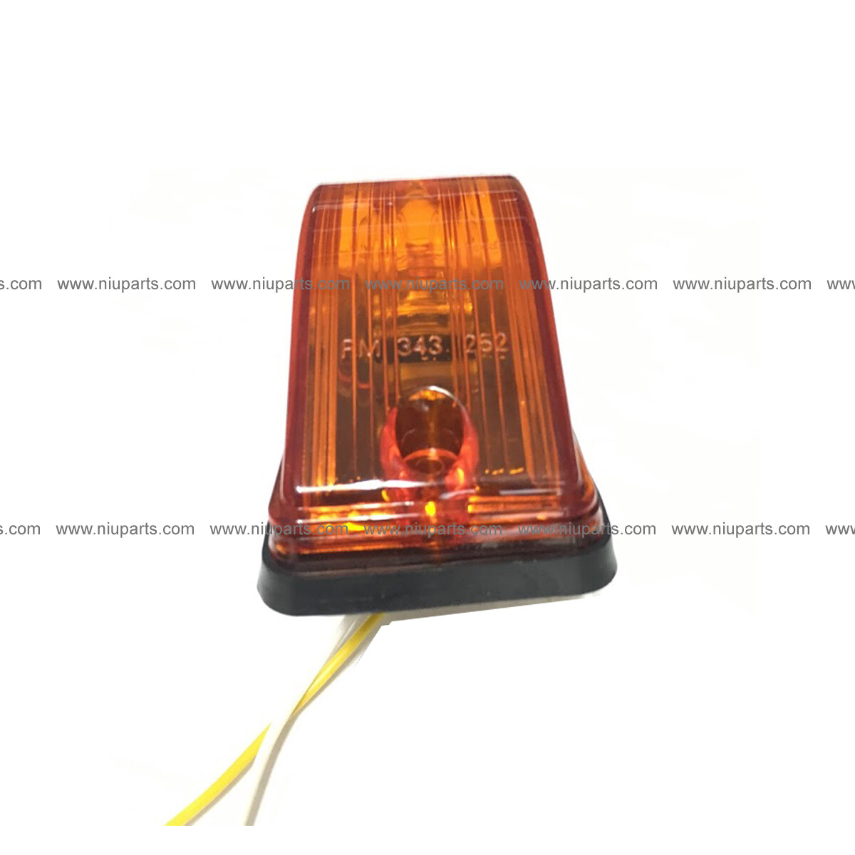 2pcs Behind Fender Cab Turn Signal Marker Light Fit International 9400 ...