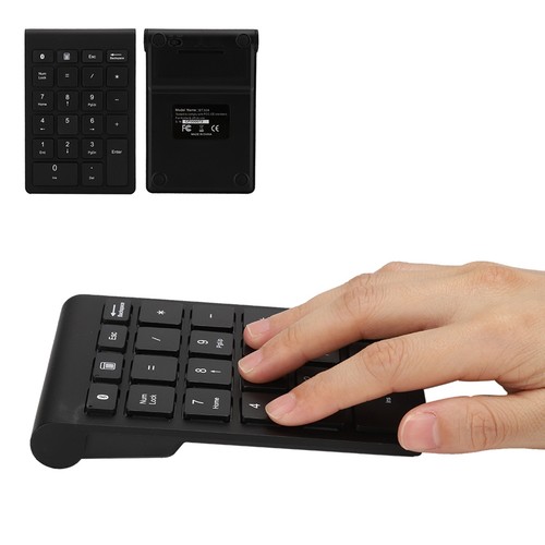 BT304 22 Keys Numeric Keypad Wireless Mini Keyboard Compatible With BT ...