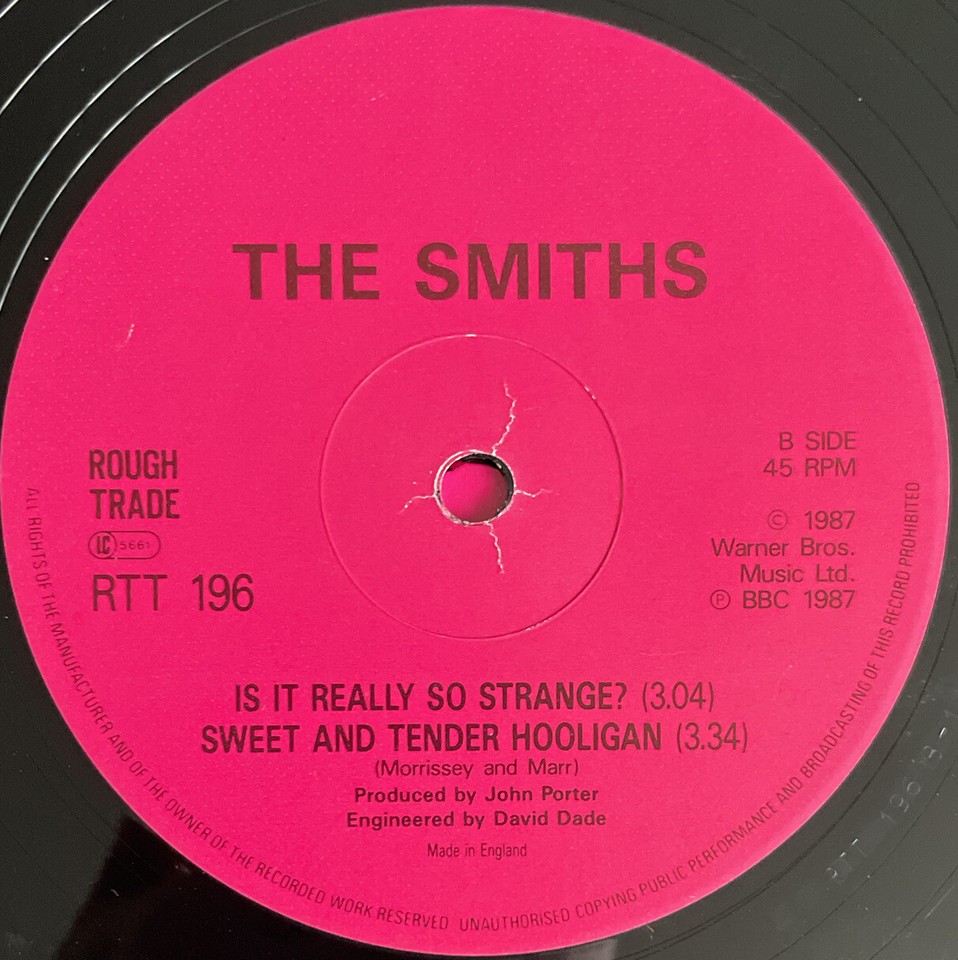 THE SMITHS -Sheila Take A Bow- Original UK 12" +Catalogue inner (Vinyl ...