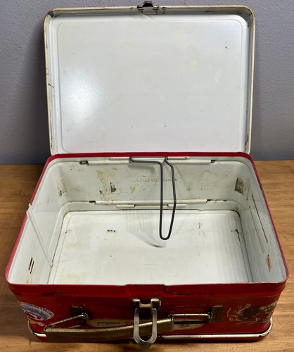 1955 Adco Davy Crockett KIing of the Wild Frontier Metal Lunchbox | eBay