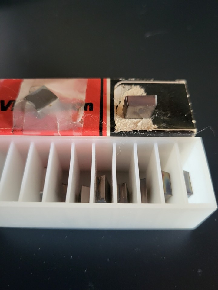FANSTEEL VR WESSON SPG-322 VR77 CARBIDE INSERTS(10 Pcs), NEW OPEN BOX ...