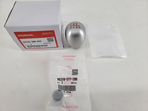 Genuine OEM Honda Acura 54102-S6M-R00 & 90310-ST7-Z00 Type-R Shift Knob ...