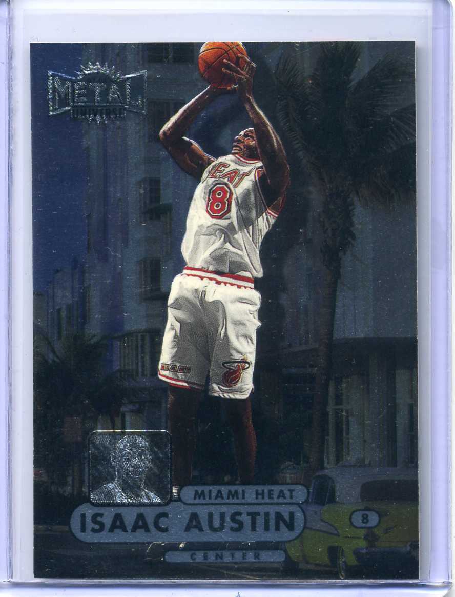ISAAC AUSTIN 1997-98 Metal Universe Championship #67 - HEAT | eBay