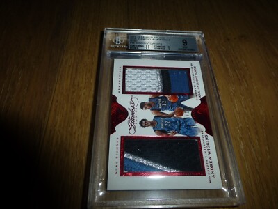 2015-16 Panini Flawless RUBY 1/15 Andrew Wiggins Karl-Anthony Towns ...